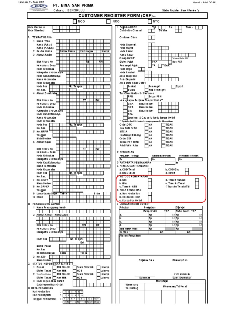 Form CRF (Rev 2021) | PDF