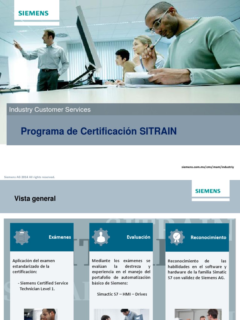 CS VS TR Certificacion Sitrain - vAM | PDF