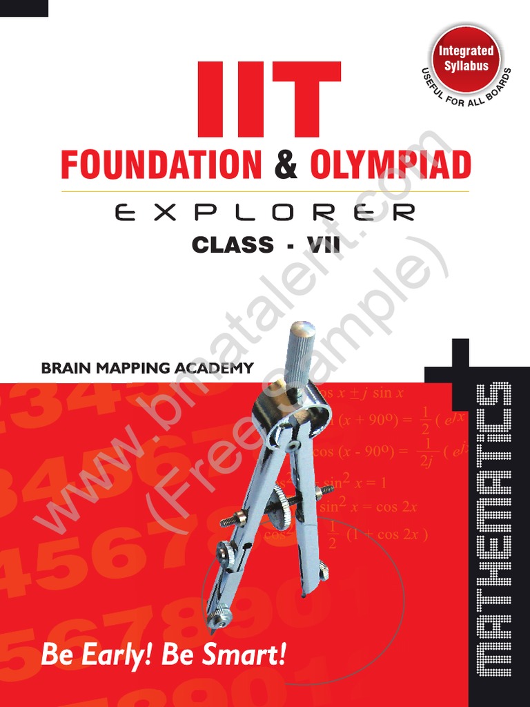 IIT-Foundation Class 7 Maths Sample | PDF | Set (Mathematics) | Mathematics