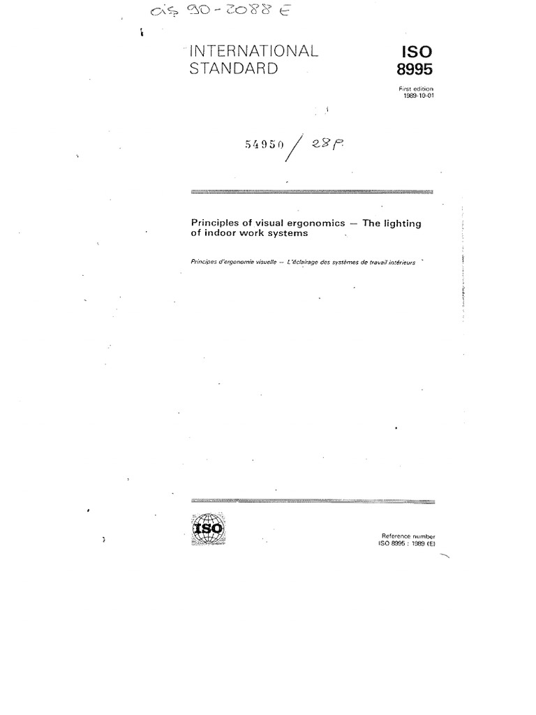 Iso 8995 | PDF