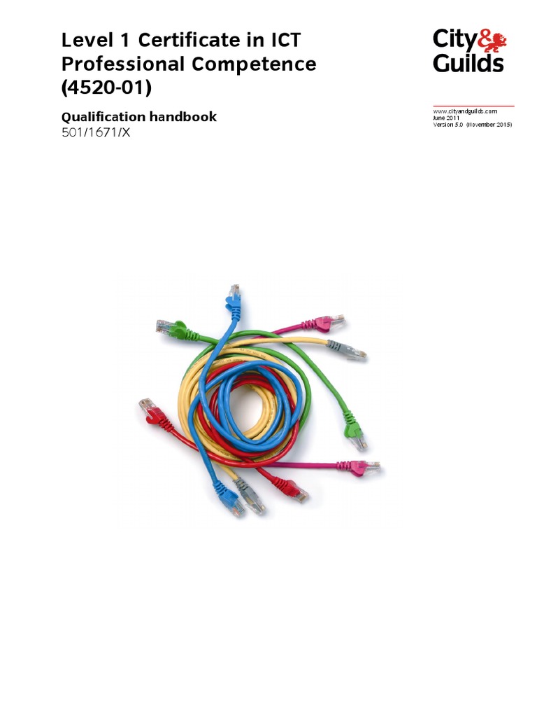 4520-01 l1 Certificate Qualification Handbook v5-pdf - Ashx | PDF ...