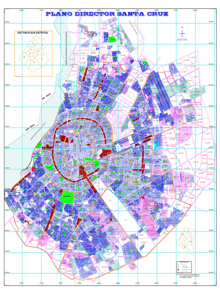 Mapas Santa Cruz de La Sierra | PDF