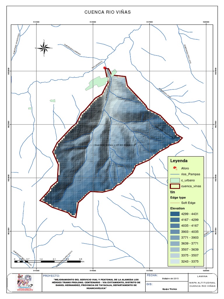 Mapa Altitudinal | PDF