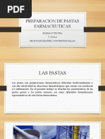 Las Pastas Como Forma Farmaceutica | PDF | Medicamentos con receta | Agua