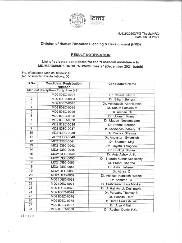 Result DEC 2021 | PDF