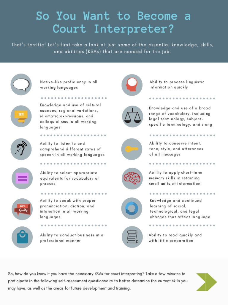 So You Want To Become A Court Interpreter? | PDF | Language Interpretation | Accent ...