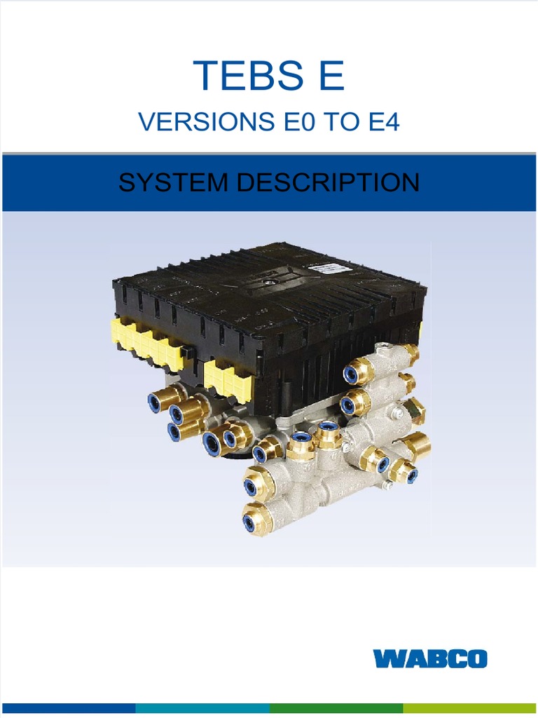 Fdocuments - in Wabco Tebs e | PDF | Anti Lock Braking System | Brake