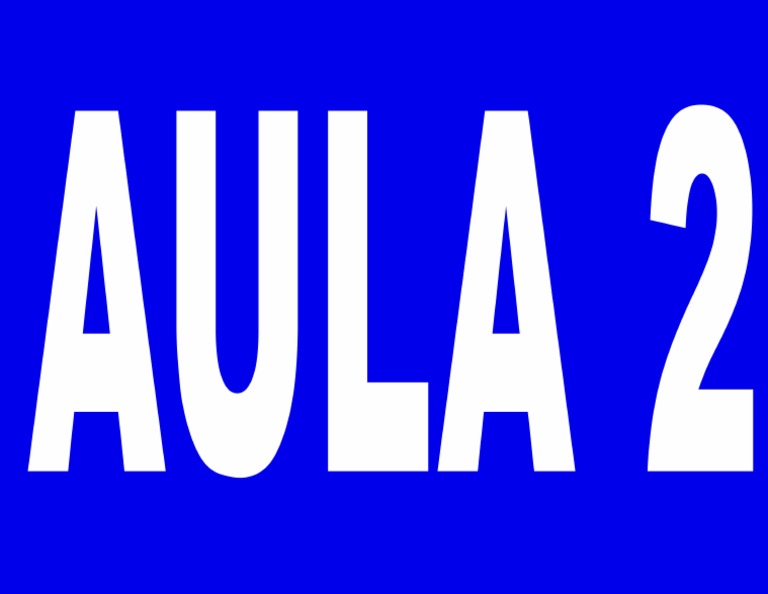 AULA2 | PDF