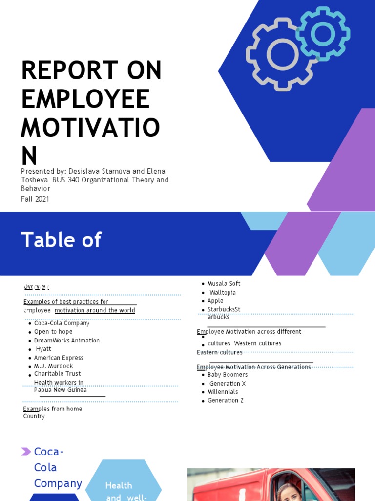 Report on strategies for motivating employees across cultures and ...