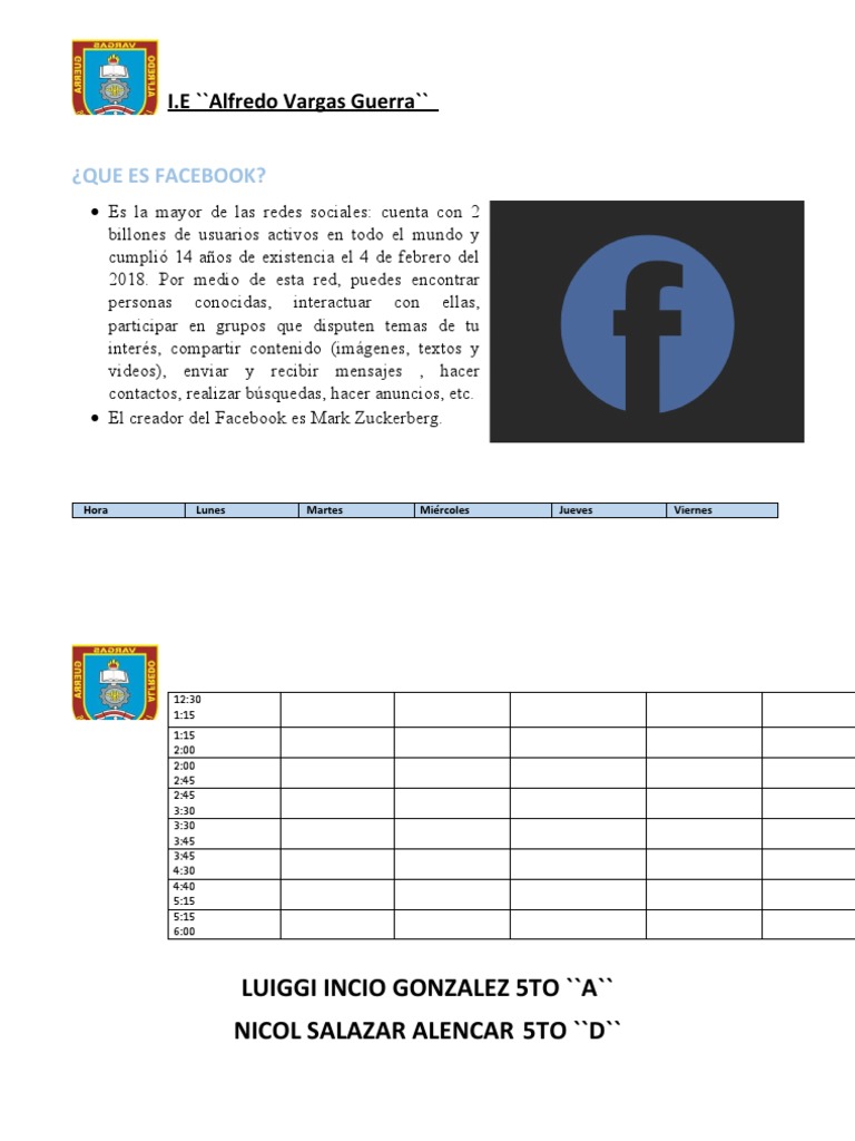 Facebook | PDF