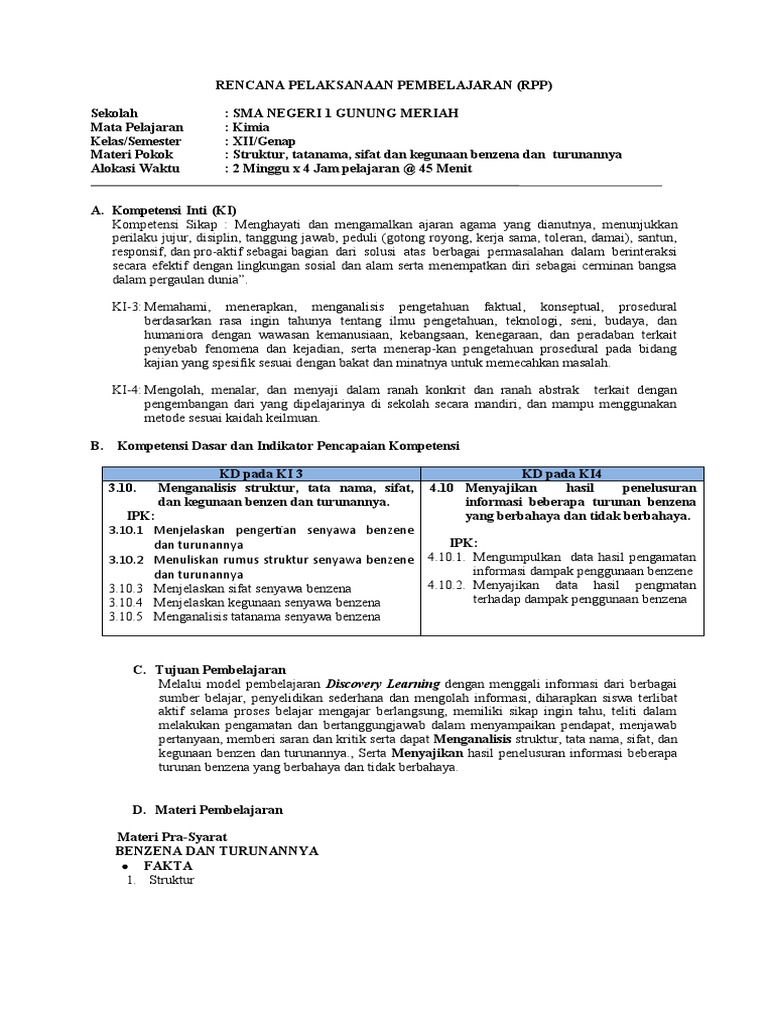 RPP Kls 12 Semester 2 | PDF | Karier & Perkembangan