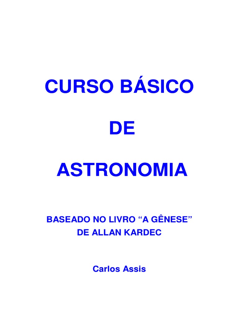 Curso Basico de Astronomia | PDF