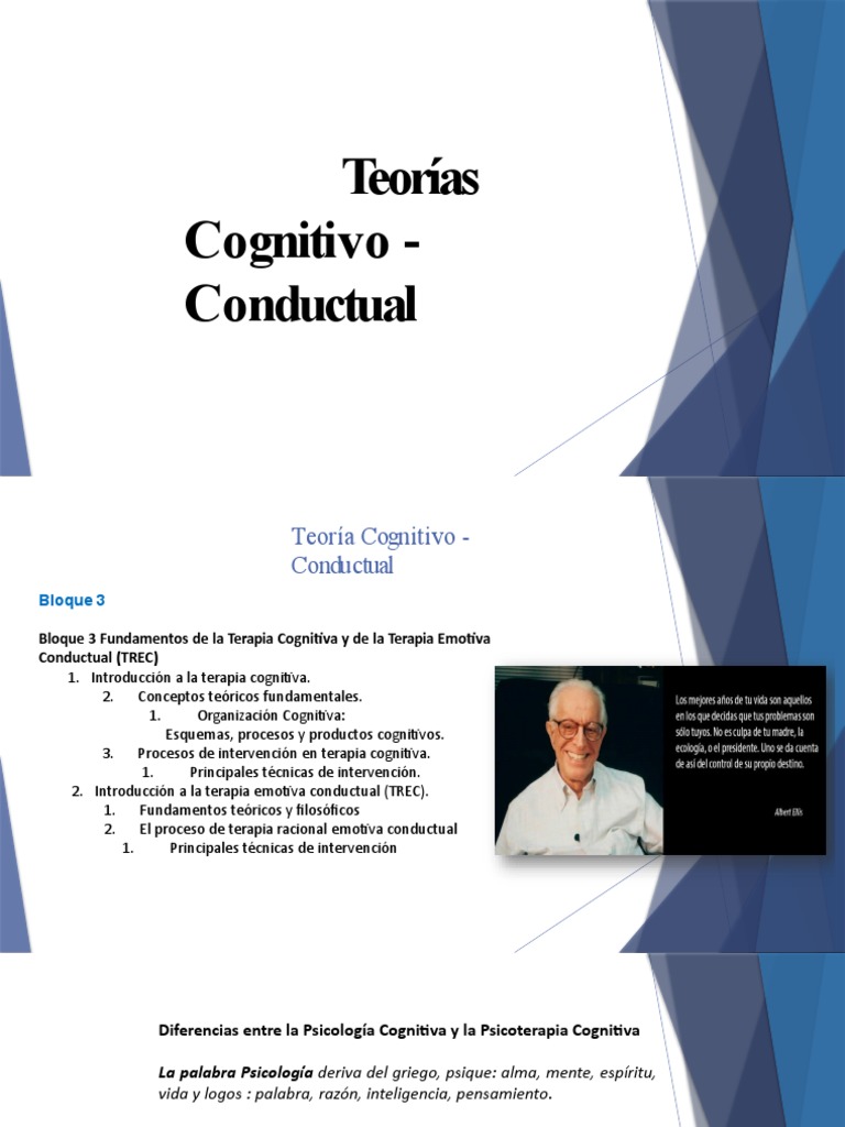 Triada, Esquemas, Beck | PDF | Terapia cognitiva | Psicoterapia