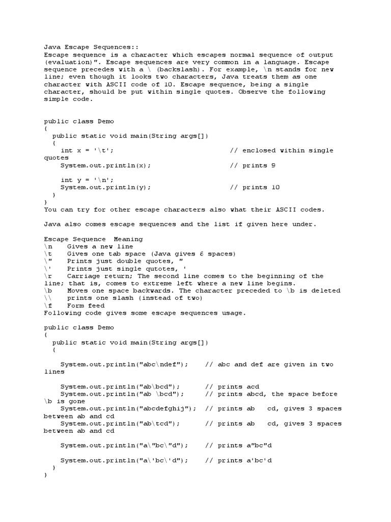 Java 2 Pdf Method Computer Programming Class Computer Programming