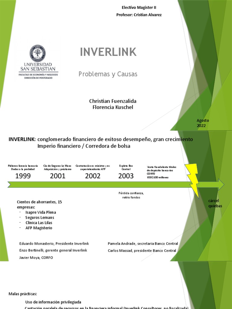 Inverlink Final | PDF | Bancos | Seguro