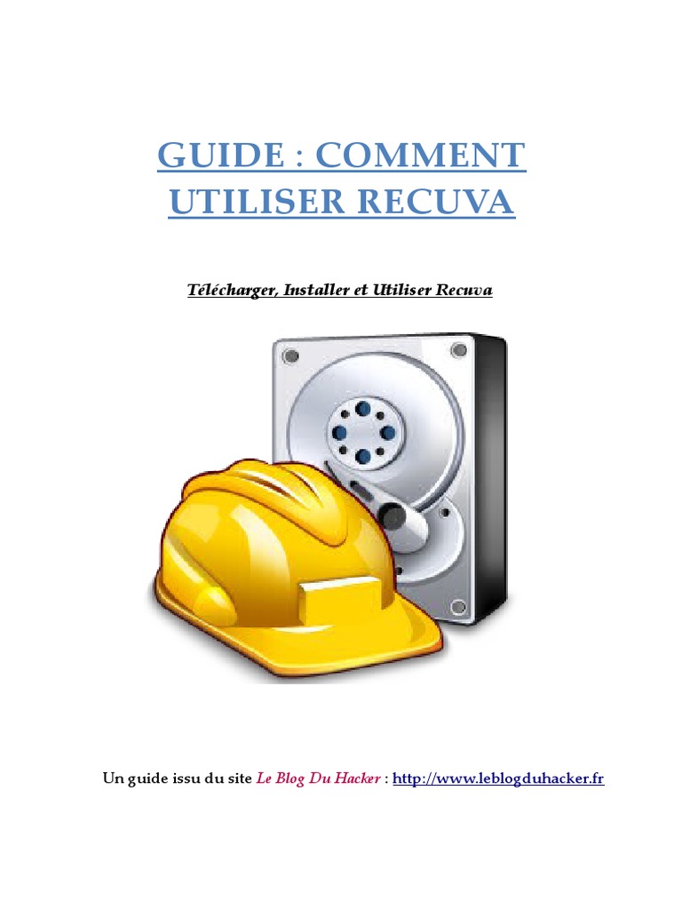 Guide Comment Utiliser Recuva | PDF | Installation (Programmes informatiques) | Informatique