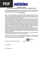 Ups - SCS Poa | PDF | Power Of Attorney | Social Security Number