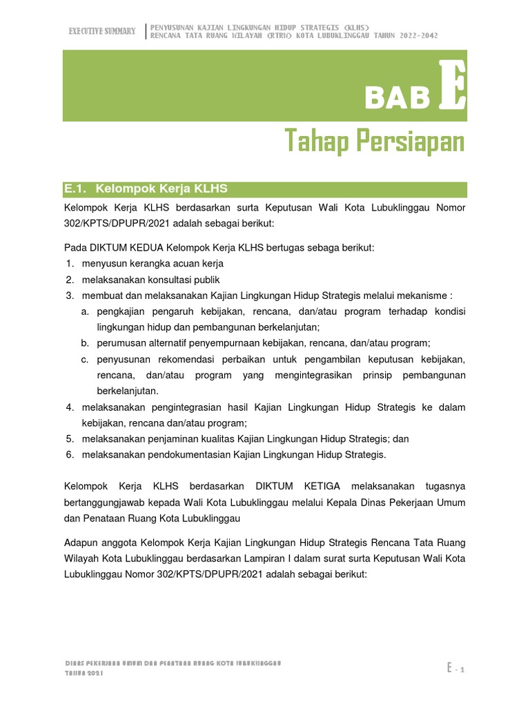 E Persiapan Eksum | PDF