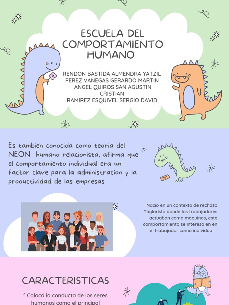 Escuela Del Comportamiento Humano | PDF | Motivación | Motivacional