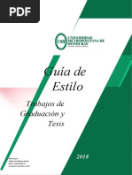 Formato de Tesis USS 2023 | PDF | Estilo apa | Doctorado