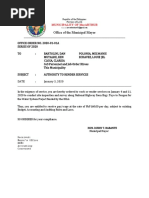 Letter Request BPLO | PDF