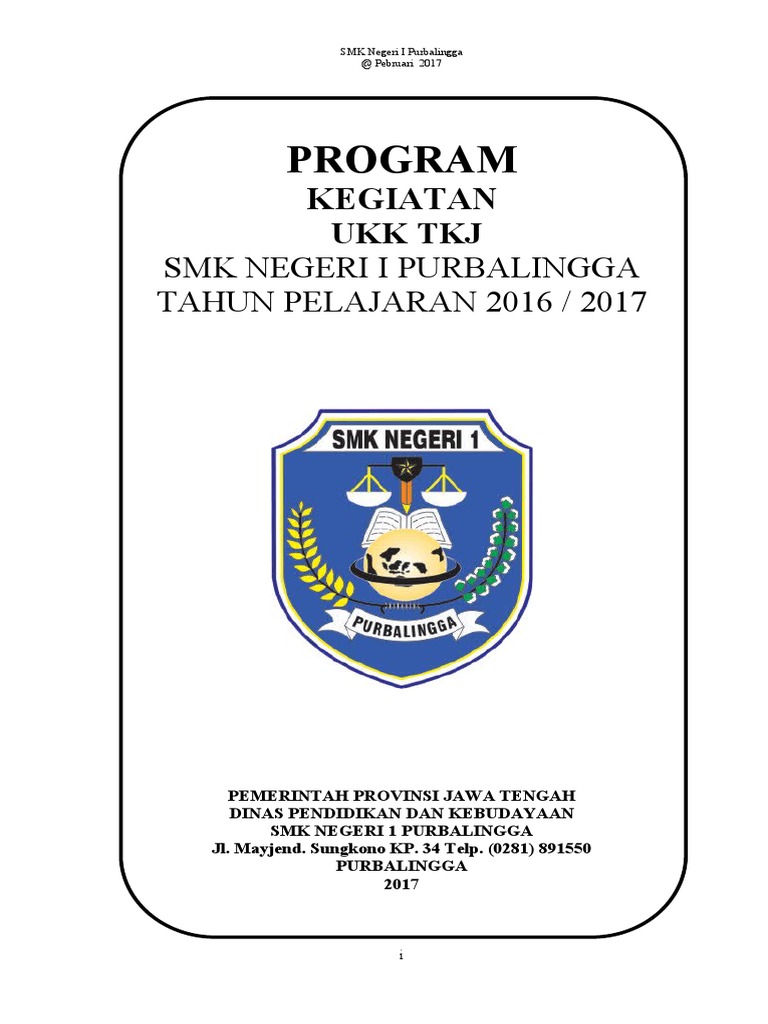 Program Ukk 16-17 | PDF