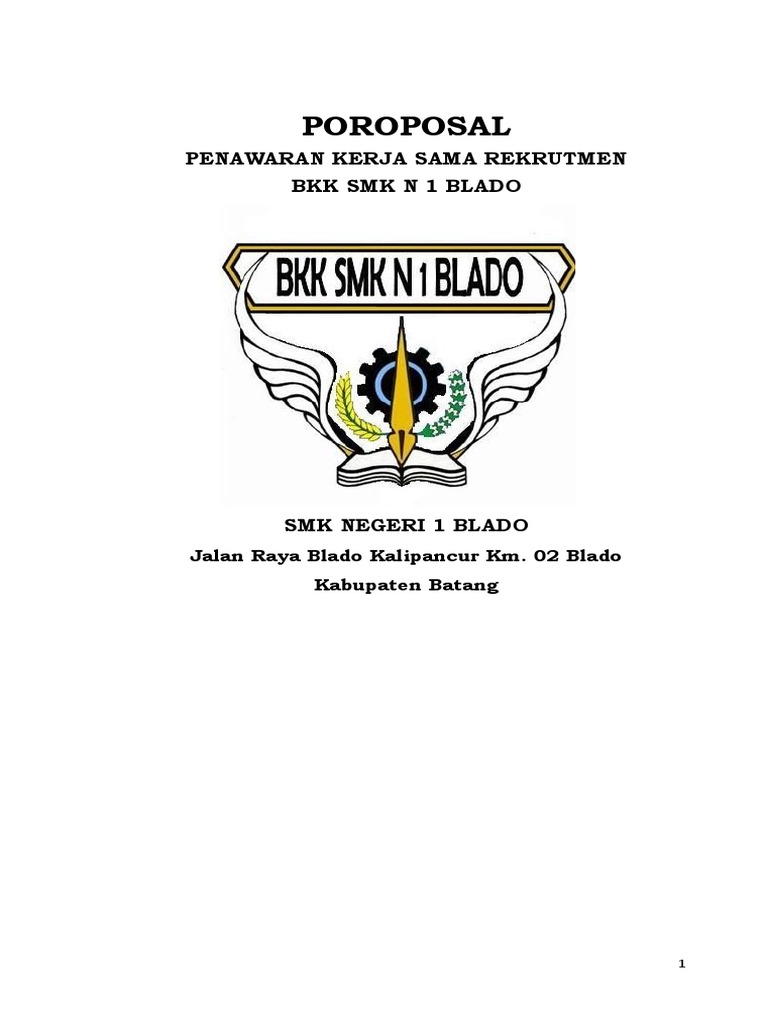 Proposal Penawaran Kerja Sama Rekrutmen | PDF