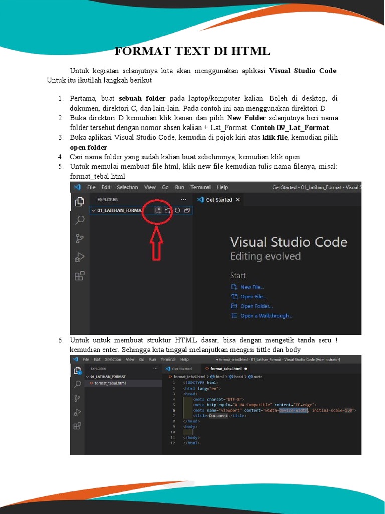 02 Format Text Di HTML | PDF
