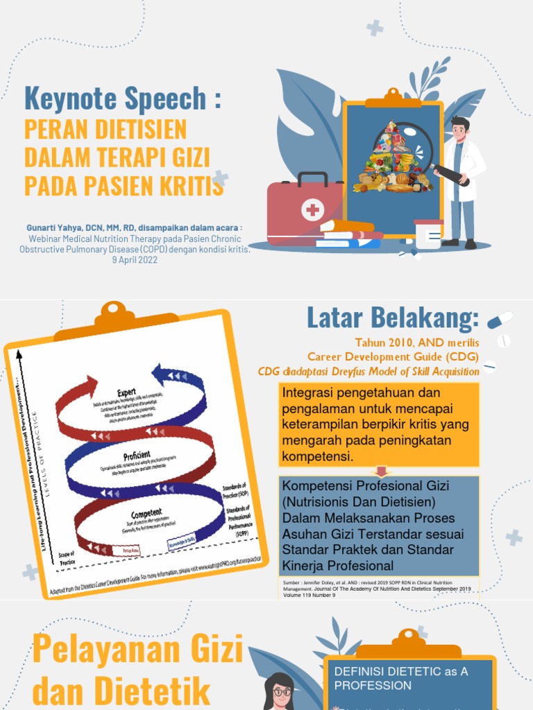 Gunarti Yahya PERAN DIETISIEN DALAM TERAPI GIZI PADA PASIEN KRITIS ...