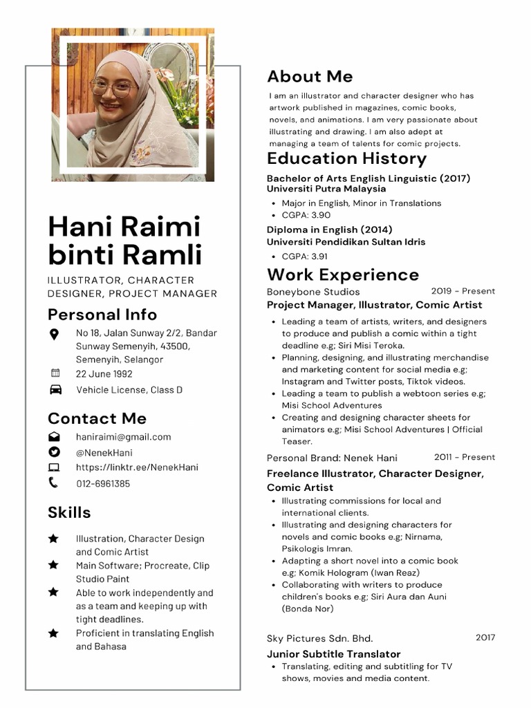 Hani Raimi Resume | PDF