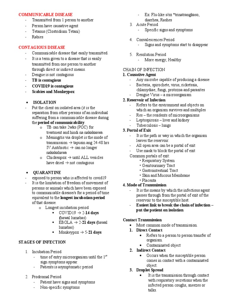 Communicable Disease | PDF | Infection | Vaccines