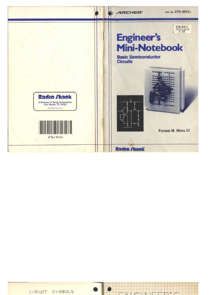 Electronics - Forrest Mims-Engineer's Mini-Notebook Basic Semiconductor ...