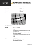 Penatalaksanaan Gangren Radiks Gigi 46 | PDF | Sains & Matematika