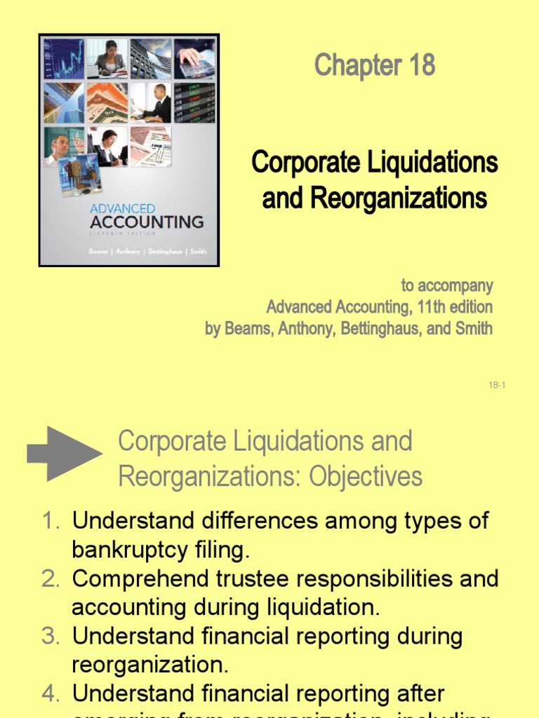 ch18 - Liquidations Reorganization | PDF | Bankruptcy | Chapter 11