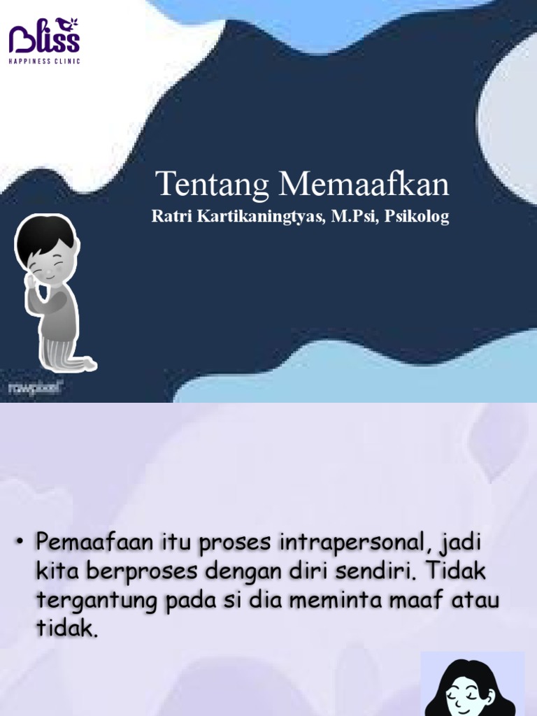 Tentang Memaafkan | PDF | Pengembangan Diri | Sains & Matematika