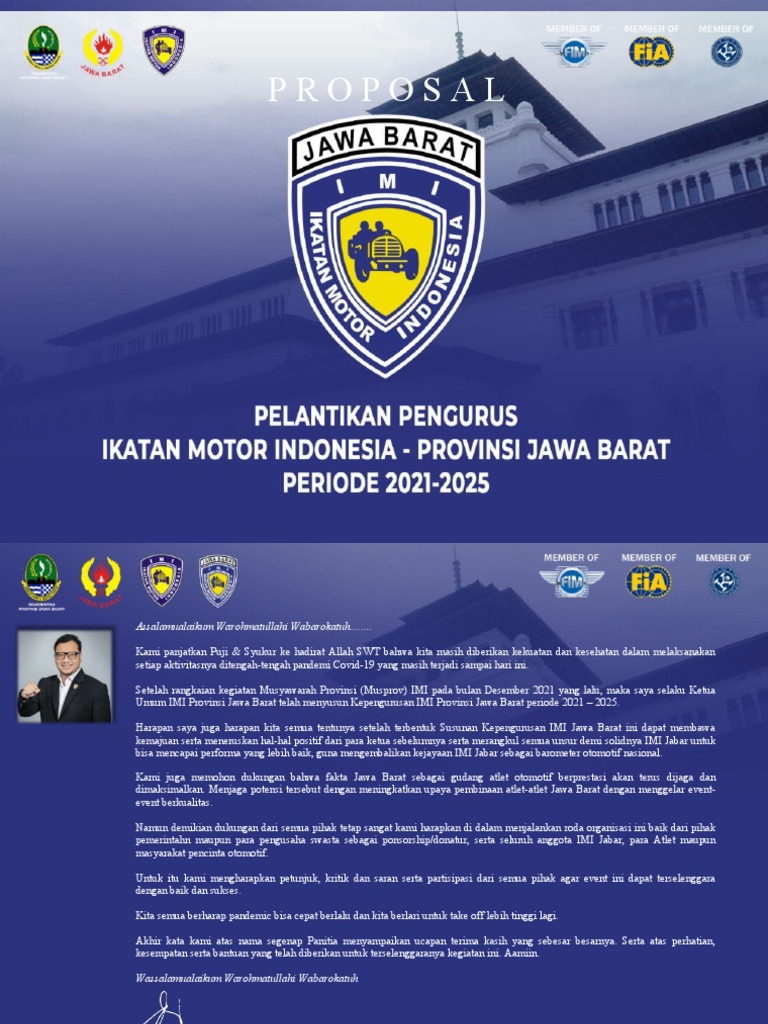 Proposal Imi Jabar Polos | PDF