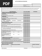 Format Cheklist Pemeriksaan Kendaraan Operasional Perusahaan | PDF