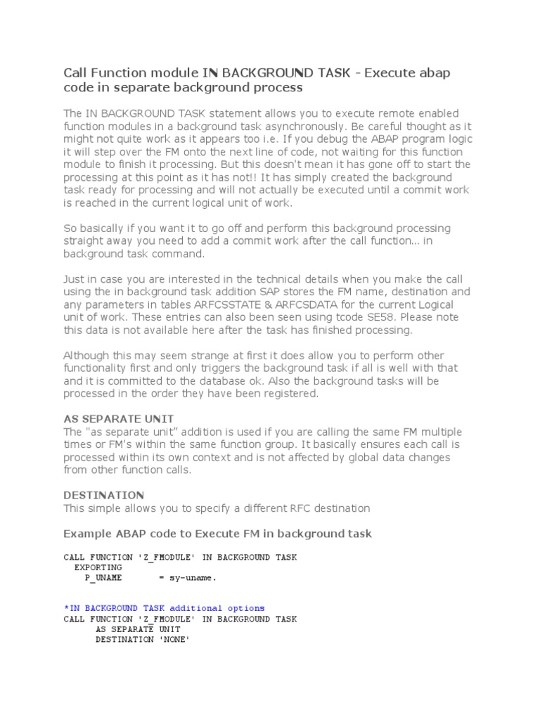 Call Function in Background Task 1 | PDF | Subroutine | Software