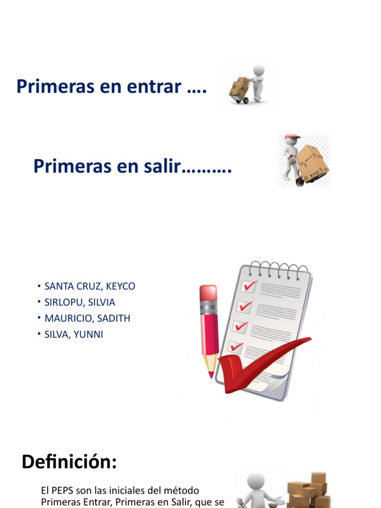 Definición y uso del método PEPS | PDF | Inflación | Inventario