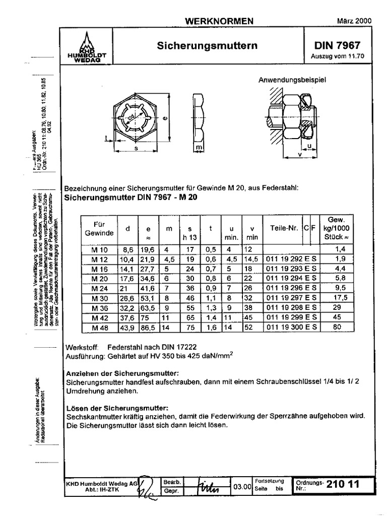 Din 7967 | PDF