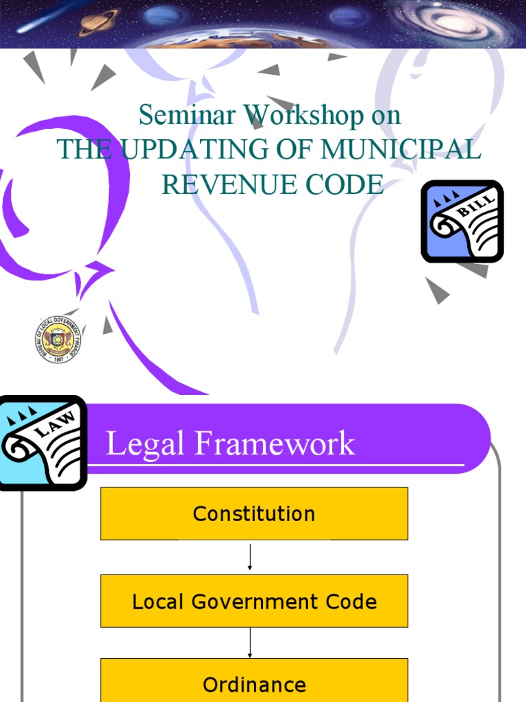 Seminar Workshop On The Updating of Municipal Revenue Code | PDF ...