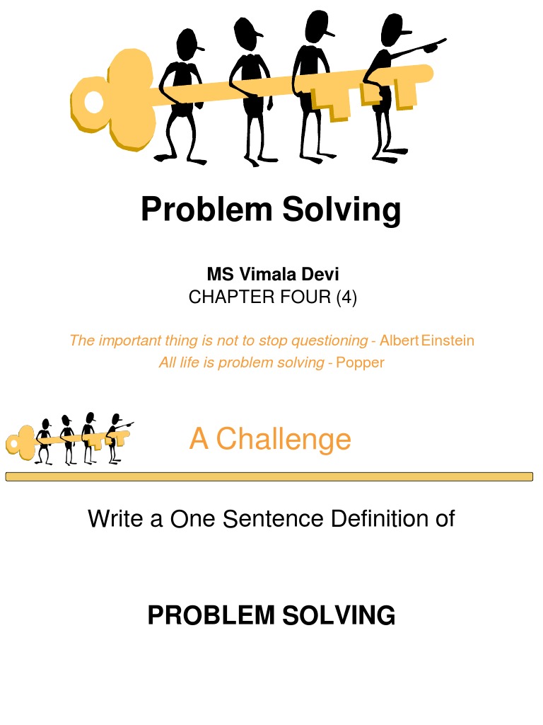 Chapter 4 Problem Solving Skills | PDF | Learning | Cognitive Psychology