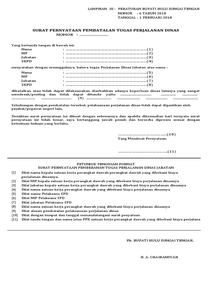 Form Pembatalan | PDF