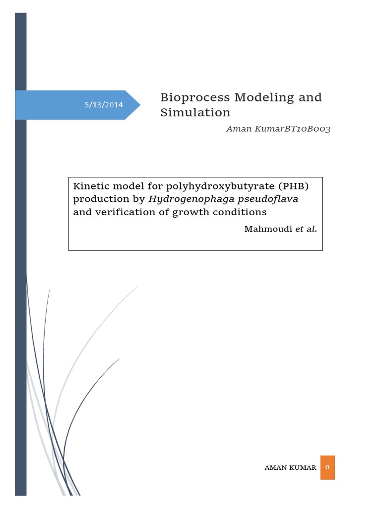PHA_project_report | PDF | Enzyme Kinetics