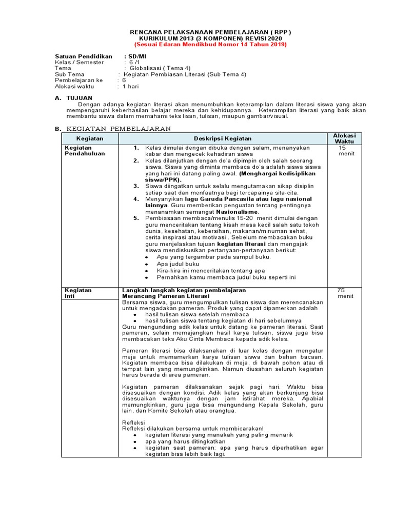 6.4.4.6 - RPP Revisi 2020 | PDF