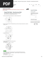 HYUNDAI I10 1.1 12V G4HG: Timing Belt: Removal/installation | PDF ...