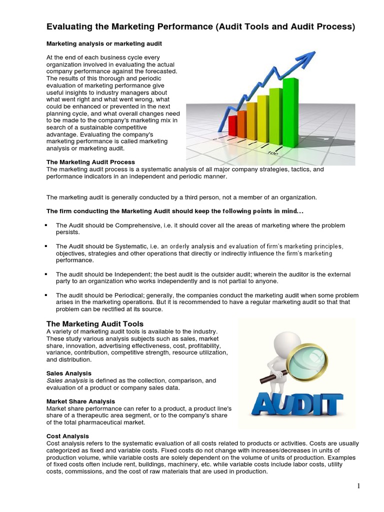 Marketing Performance Audit Tools | PDF | Marketing | Economies