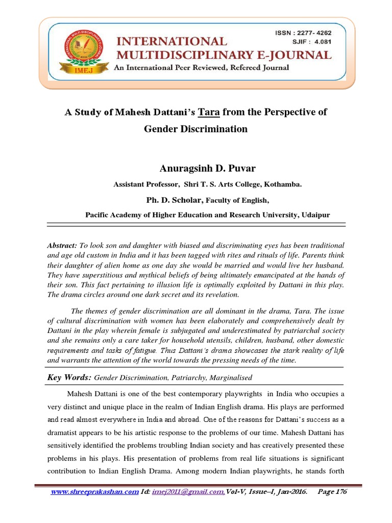 Tara Themes | PDF | Gender | Gender Studies