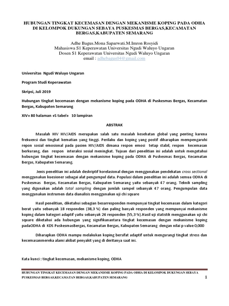 ARTIKEL Hiv | PDF | Pengembangan Diri | Sains & Matematika