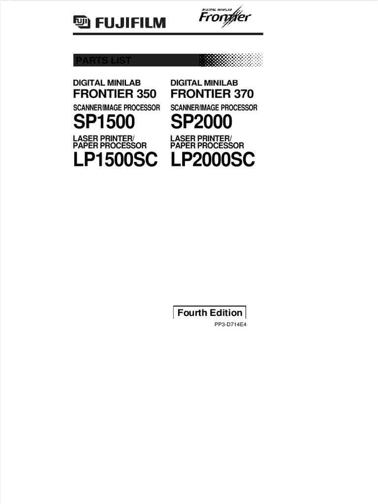 Fuji 350 Spare Parts List | PDF | Screw | Cutting Tools